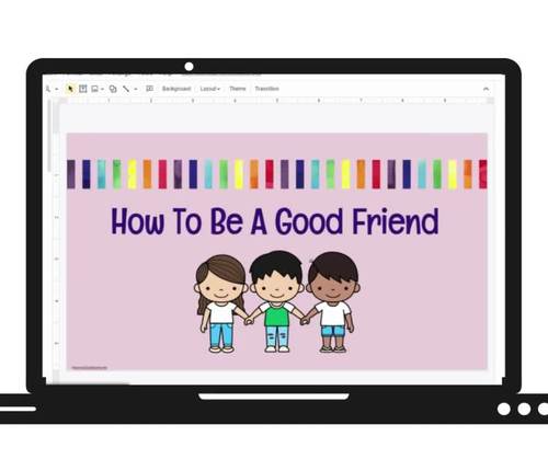 Social Skills Social Narrative for Friendship for Special Education