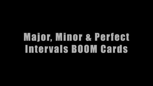 Music Intervals BOOM™ Cards: Major, Minor & Perfect Intervals on the ...