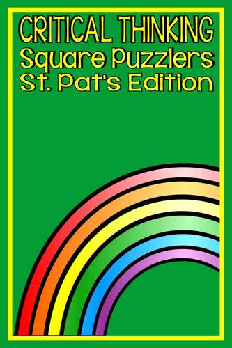 CRITICAL THINKING PUZZLES St. Patrick's Day Brain Teasers Logic GATE