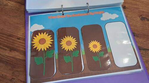 Farm Preschool Math Printable Early Math Size Ordering Games | TPT