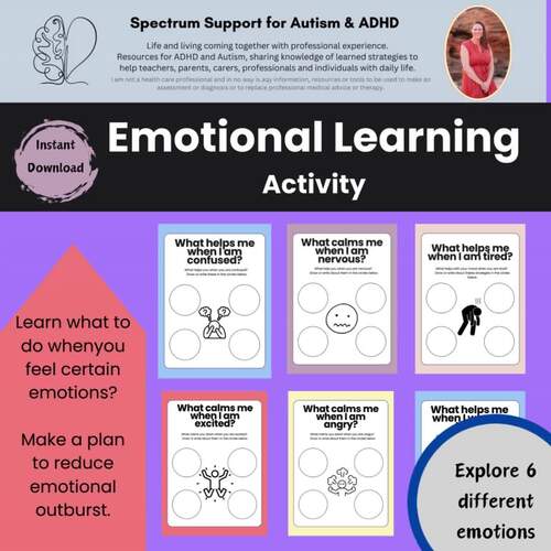 Calming Corner Coping Strategies What I Can Do When Feelings Chart Activity