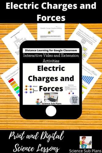 Electric Charges and Forces: Interactive video and activities- Distance ...