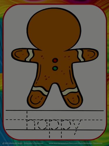 Gingerbread Cookie Feelings & Emotions Activities for Social Emotional ...
