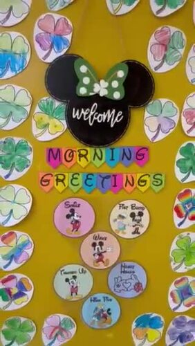 Disney Mickey Morning Greetings, 6 choices! by The Hollyest Classroom ...