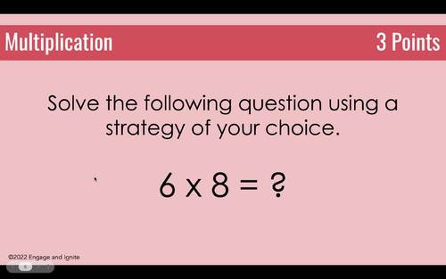 DIGITAL Ontario Multiplication & Division Review Game by Engage and Ignite