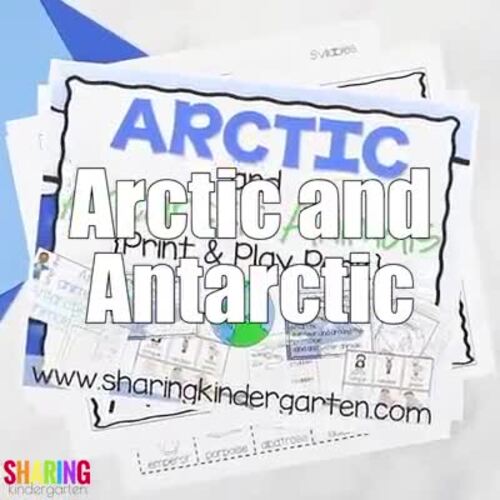 Arctic Animals Antarctic Animals Printables Activities Winter Animals ...