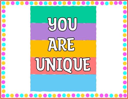 Printable Colorful Classroom Posters, Motivational Posters, Wall ...