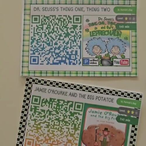 20 St. Patrick's Day QR code story read-alouds for Listening center ...