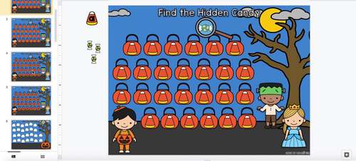 Hidden Object Digital Literacy Game- Halloween Edition Distance Learning