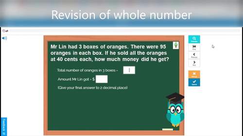 Revision of Whole Number Boom Card by SG Math Guru | TPT