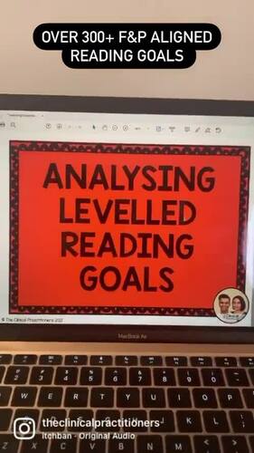 Reading Goals Mega Pack | Fountas and Pinnell (F&P) Aligned | TPT
