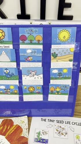 The Tiny Seed Activities Eric Carle Sequencing, Crafts, Writing Plant ...