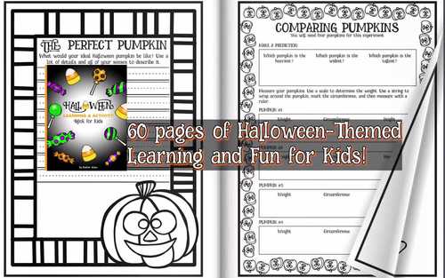 Halloween Unit Study and Activity Pack by Book and Bee | TPT