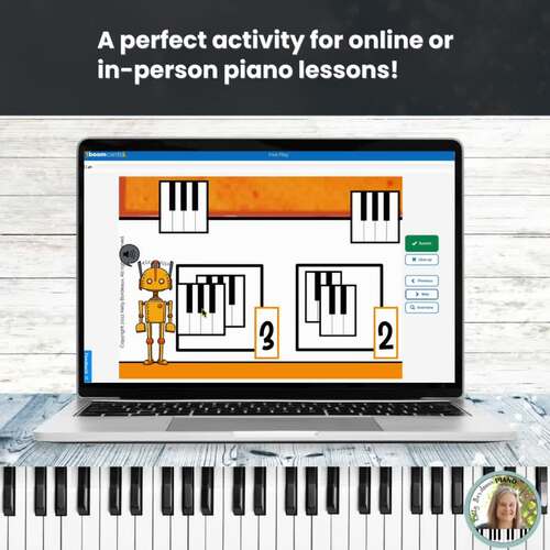 Black Piano Key Groups BOOM™ Cards - Counting & Sorting Groups of 2 & 3 ...