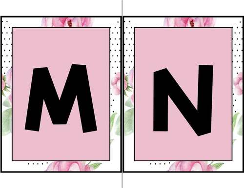 Modern Farmhouse Bulletin Board Letters Display Classroom Decor⎮Editable