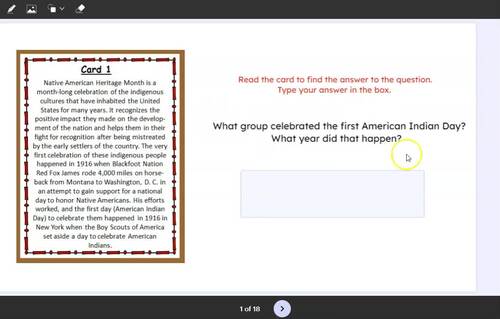 Native American Scavenger Heritage Hunt and Banner or Bulletin Board BUNDLE