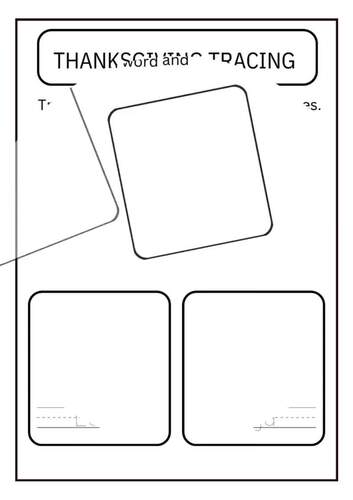 Bilingual Thanksgiving Vocabulary - English and Spanish (PreK-K)