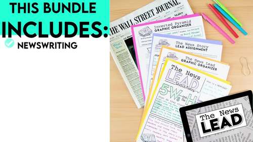 Journalism Unit: Lessons, Activities, Assignments for Middle and High ...