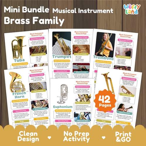 Brass Family Musical Instruments Research Project | Music Appreciation ...
