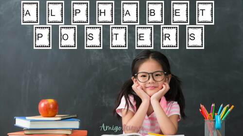 Back to School | Alphabet Posters | Classroom Decor | Modern Farmhouse