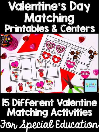 Valentine's Day Activity Bundle for Special Education and Early Learners