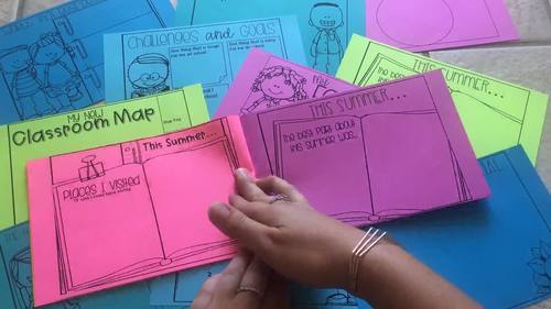 Back to School All About Me Book by That Teaching Spark | TpT