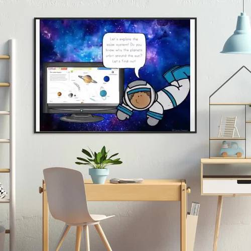 The Solar System | Science Mini-Lesson | PowerPoint & Google Slides