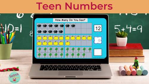 Teen Number Activities by Eastern Shore Math Teacher | TPT