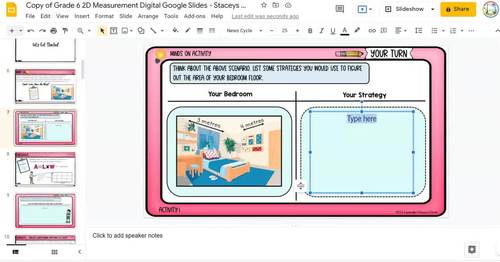 Grade 6 Measurement NEW Ontario Math - DIGITAL Google Slides by Stacey ...
