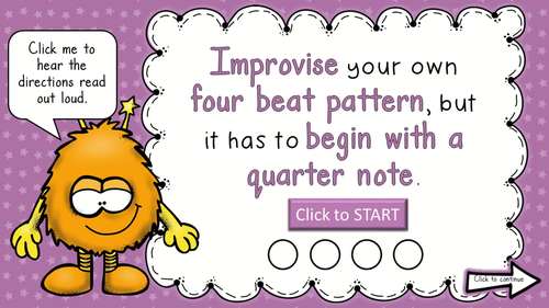 Meet the Monsters - CS Unit 1 Improvisation - Interactive Game (BUNDLE)