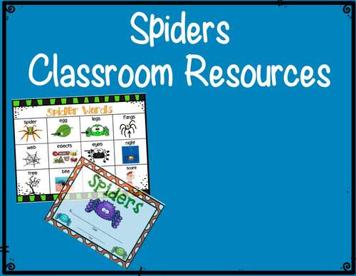 Spiders Unit: Literacy & Math Activities & Center | TPT