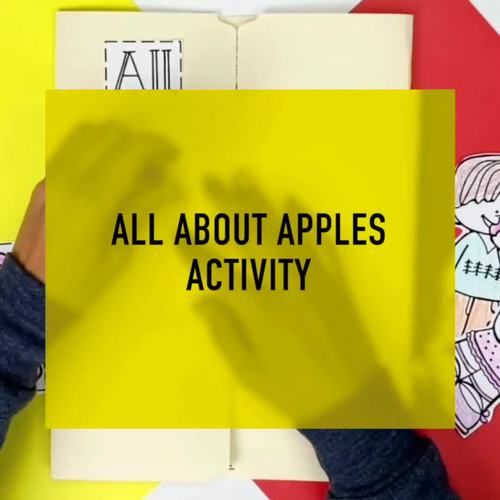 Apples Activities Interactive Notebook Lapbook | TPT