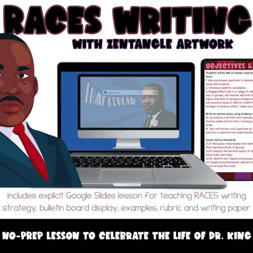Martin Luther King Jr.'s Life and Written Works: RACES Paragraph Writing