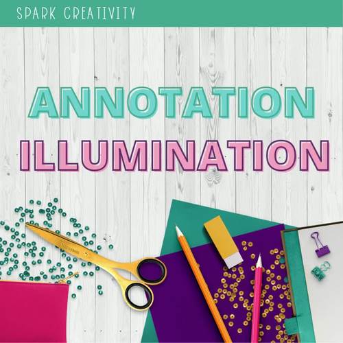 Annotating Guide - Annotating Practice for any Text l annotation worksheet