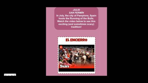 Spanish Culture Find the Differences Brain Break Fast Finishers Back-up ...