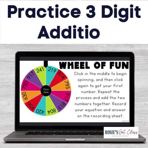 Three Digit Addition With And Without Regrouping Powerpoint Games For ...