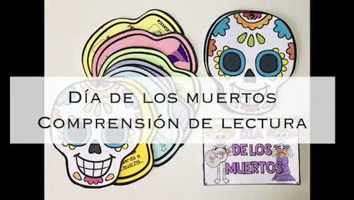 Día de los Muertos Reading Comprehension in Spanish | Halloween | Day ...