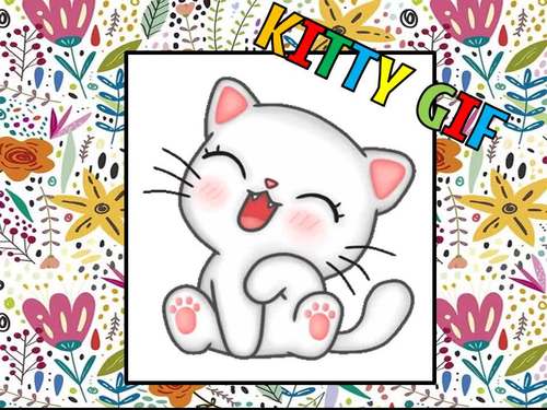 Kitty gif by Silviya V Murphy | TPT
