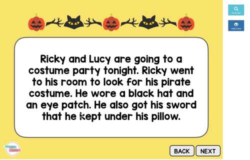 Halloween Interactive Stories BOOM Cards™ by The Crafter Teacher