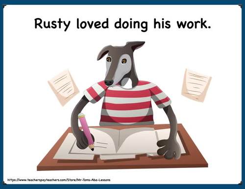 Rusty stops eloping and asks for a break - Social Skills Behavior Story ...