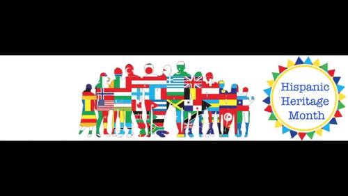 Google Classroom Anime Banner - Hispanic Heritage Month by Olivia and Becky