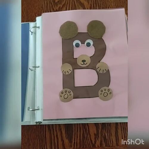 Alphabet Animal Letter Crafts - Print on Color for Classrooms and Groups