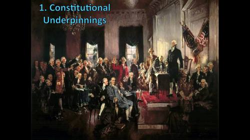 Constitutional Underpinnings (AP Government) BUNDLE with Video | TPT