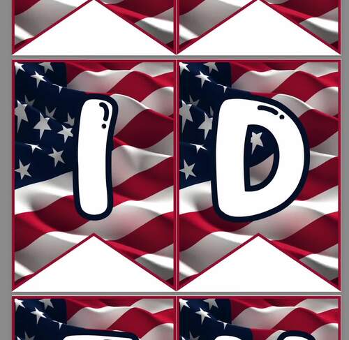 U.S. Presidents Poster and Bunting Timeline/Bulletin Board Display