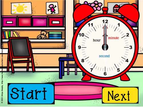 Time, minutes hours and seconds by Silviya V Murphy | TpT