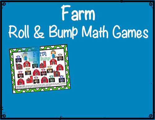 Farm Math Centers by The Teaching Scene by Maureen | TPT