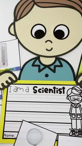 Scientist Craft and Activities in English and Spanish Manualidad de ...