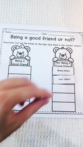 Being a Good Friend | Healthy Friendship Relationship Activities ...