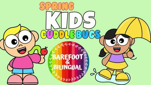 Spring Kids Clipart | Cuddlebugs Collection | Cute Spring Clipart