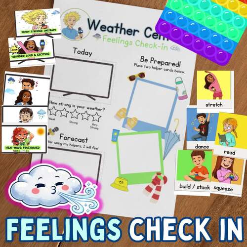 Feelings Check-In & Coping Skills Activity | Grades 2–4 | TPT